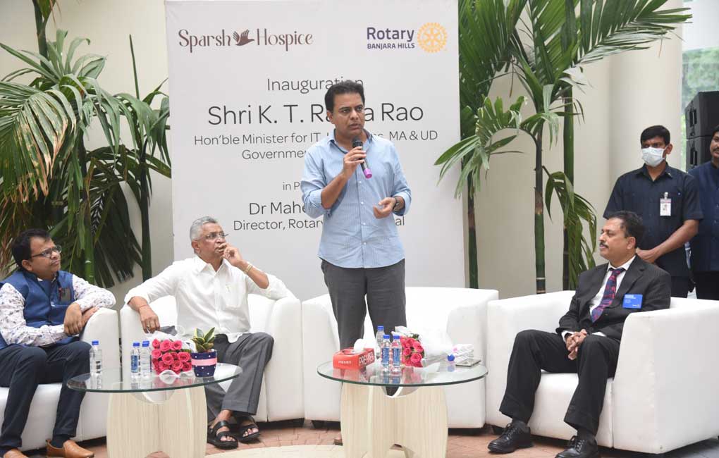 KTR inaugurates free palliative care facility at Khajaguda-Telangana Today KTR inaugurates free palliative care facility at Khajaguda-Telangana Today