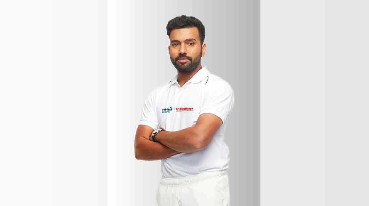 Rohit Sharma endorses ‘Infinity Learn’ by Sri Chaitanya-Telangana Today Rohit Sharma endorses ‘Infinity Learn’ by Sri Chaitanya-Telangana Today