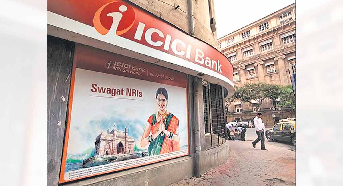 Icici Bank Net Profit Rises 25 To Rs 6 194 Crore Telangana Today