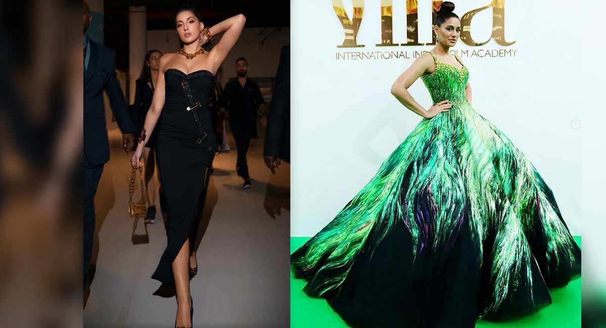 Nora Fatehi, Nargis Fakhri look drop-dead gorgeous at IIFA 2022 ... Nora Fatehi, Nargis Fakhri look drop-dead gorgeous at IIFA 2022 ...