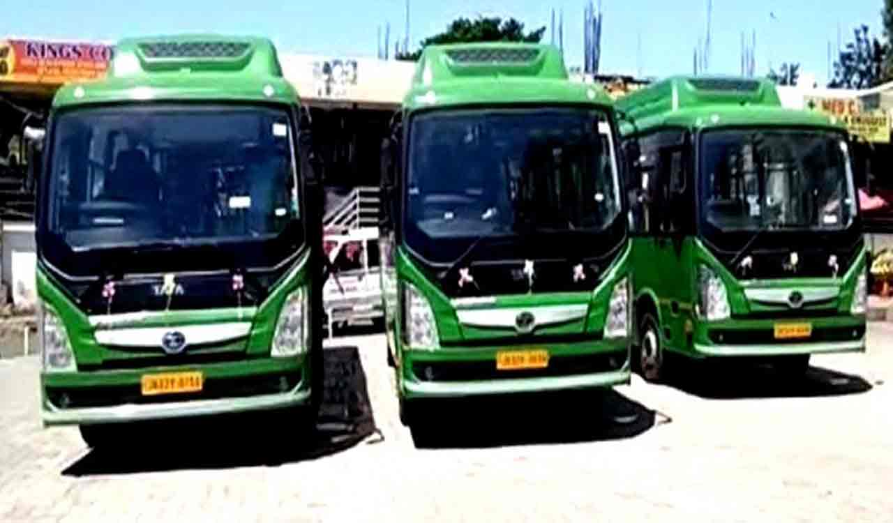 200 Electric Buses For Srinagar And Jammu Smart Cities Telangana Today