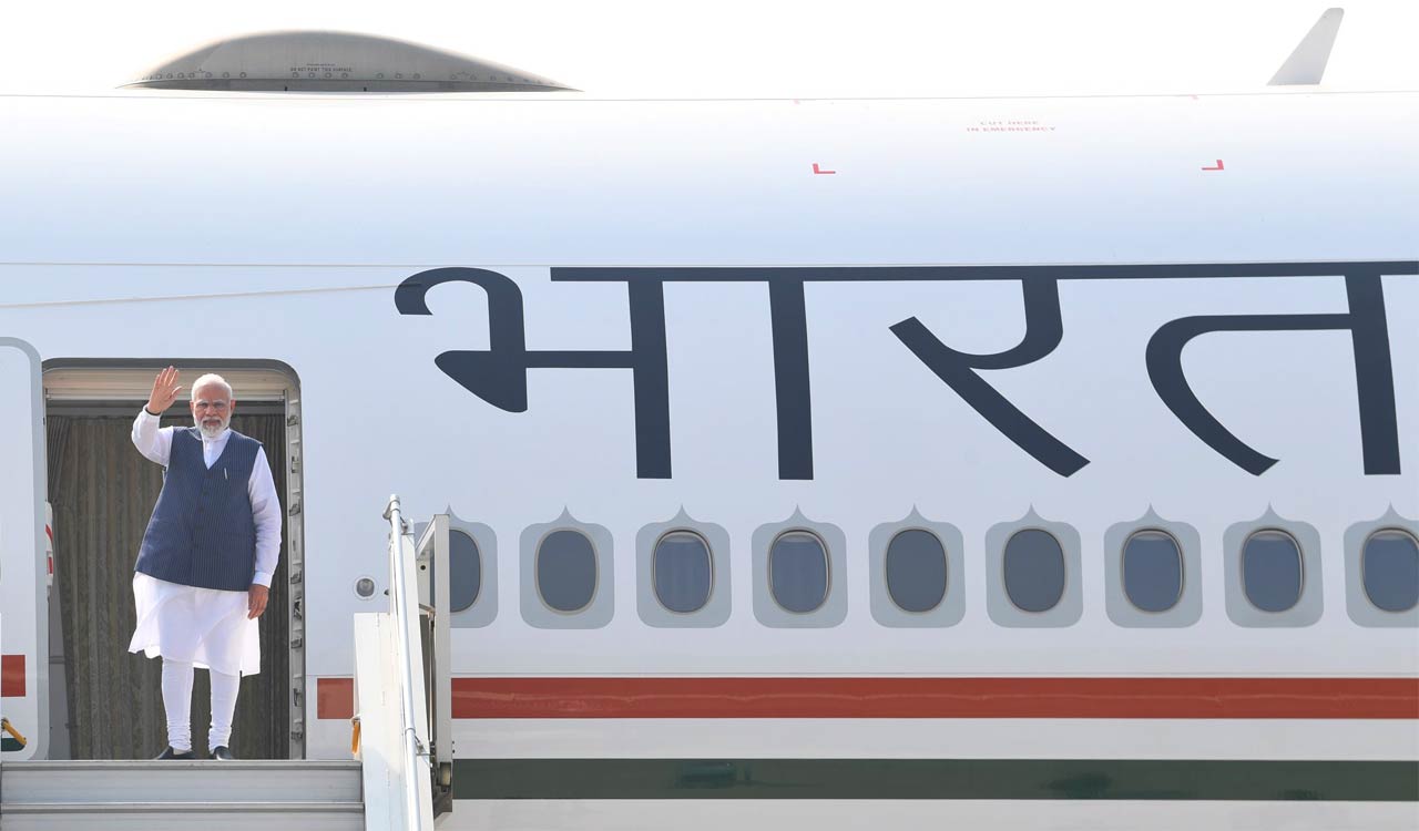 PM Modi embarks on three-day visit to Bali to attend G20 summit - Telangana Today