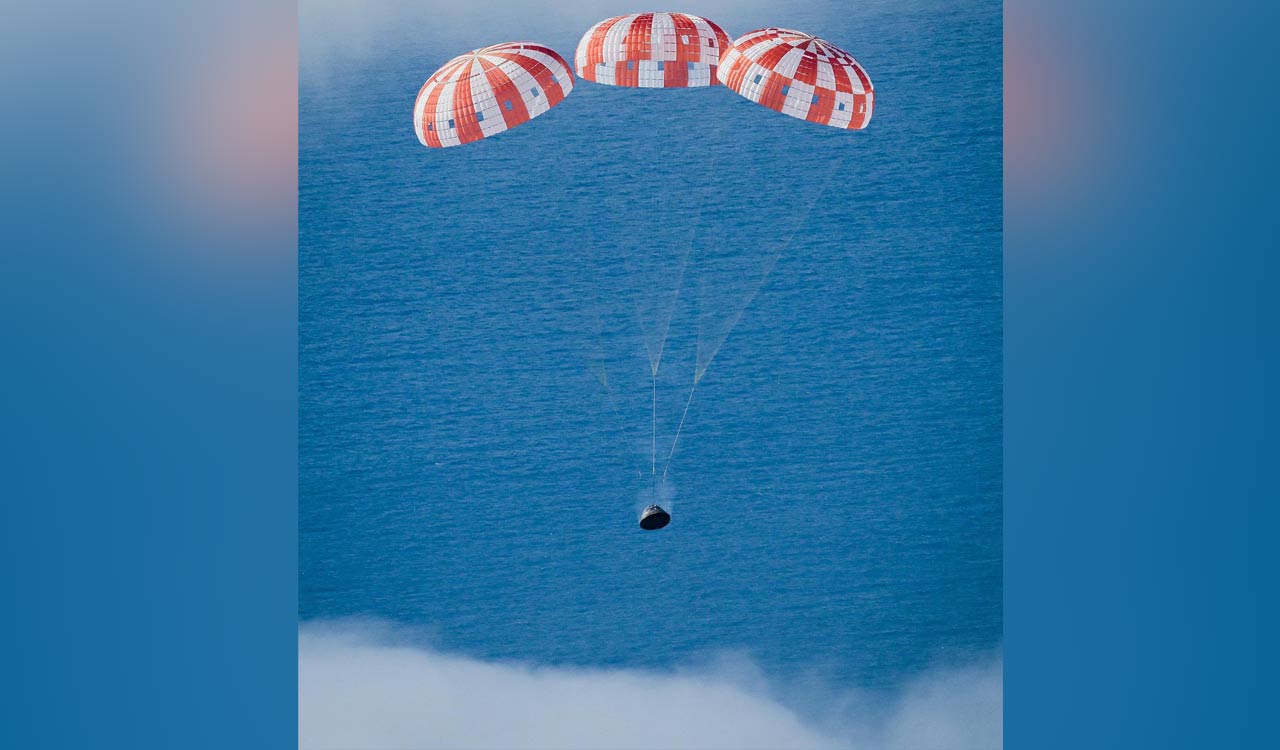 Nasas Orion Spacecraft Completes Artemis I Mission Telangana Today