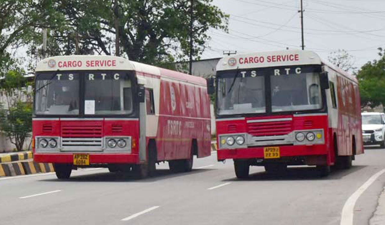 TSRTC logistics wing earns Rs 90 crore revenue in 2022-Telangana Today TSRTC logistics wing earns Rs 90 crore revenue in 2022-Telangana Today