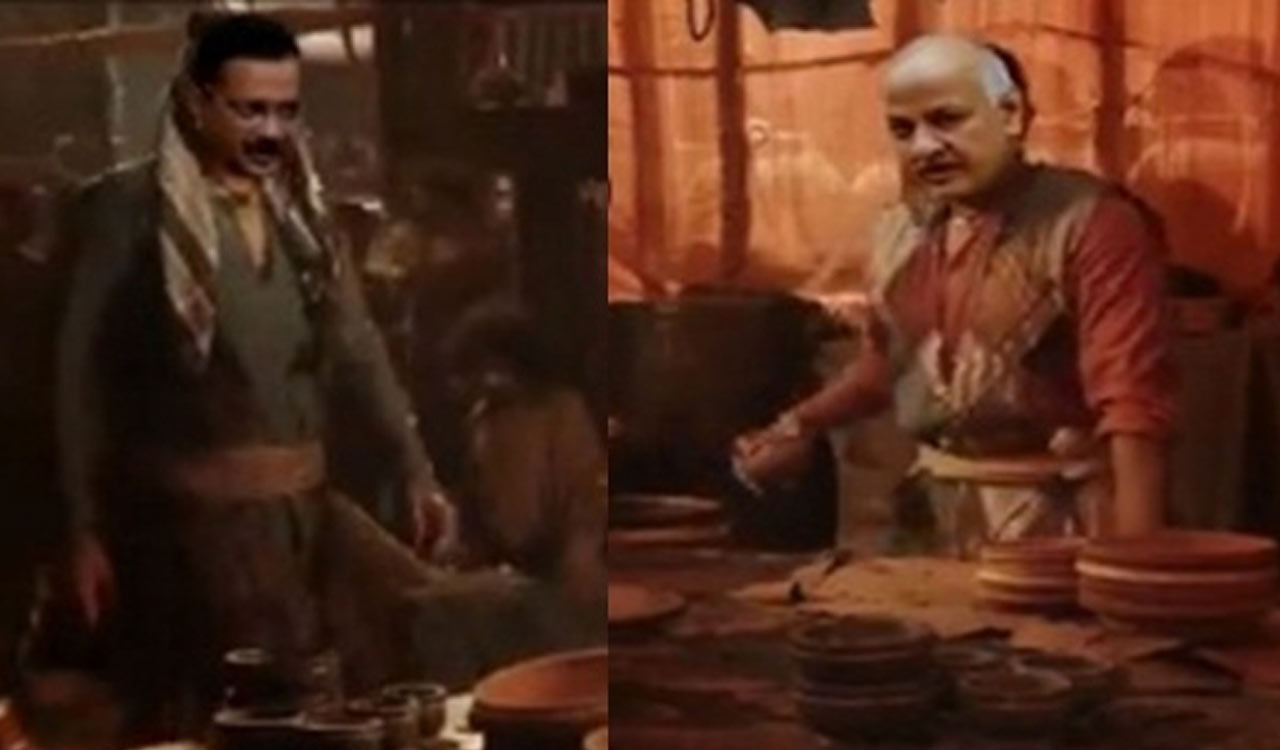 Delhi BJP uses ‘Baahubali’ clip to mock Kejriwal, Sisodia-Telangana Today Delhi BJP uses ‘Baahubali’ clip to mock Kejriwal, Sisodia-Telangana Today