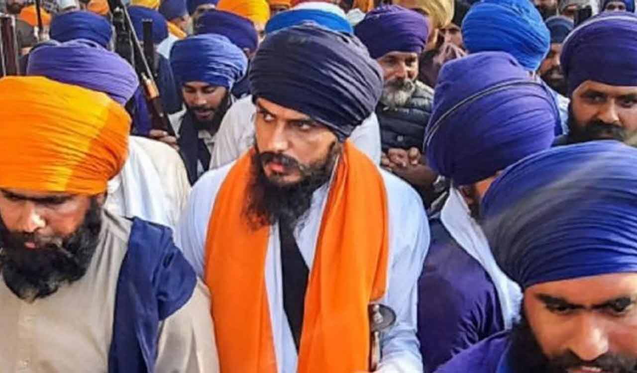 Fugitive Amritpal Singhs Uncle Arrested In Punjab Telangana Today