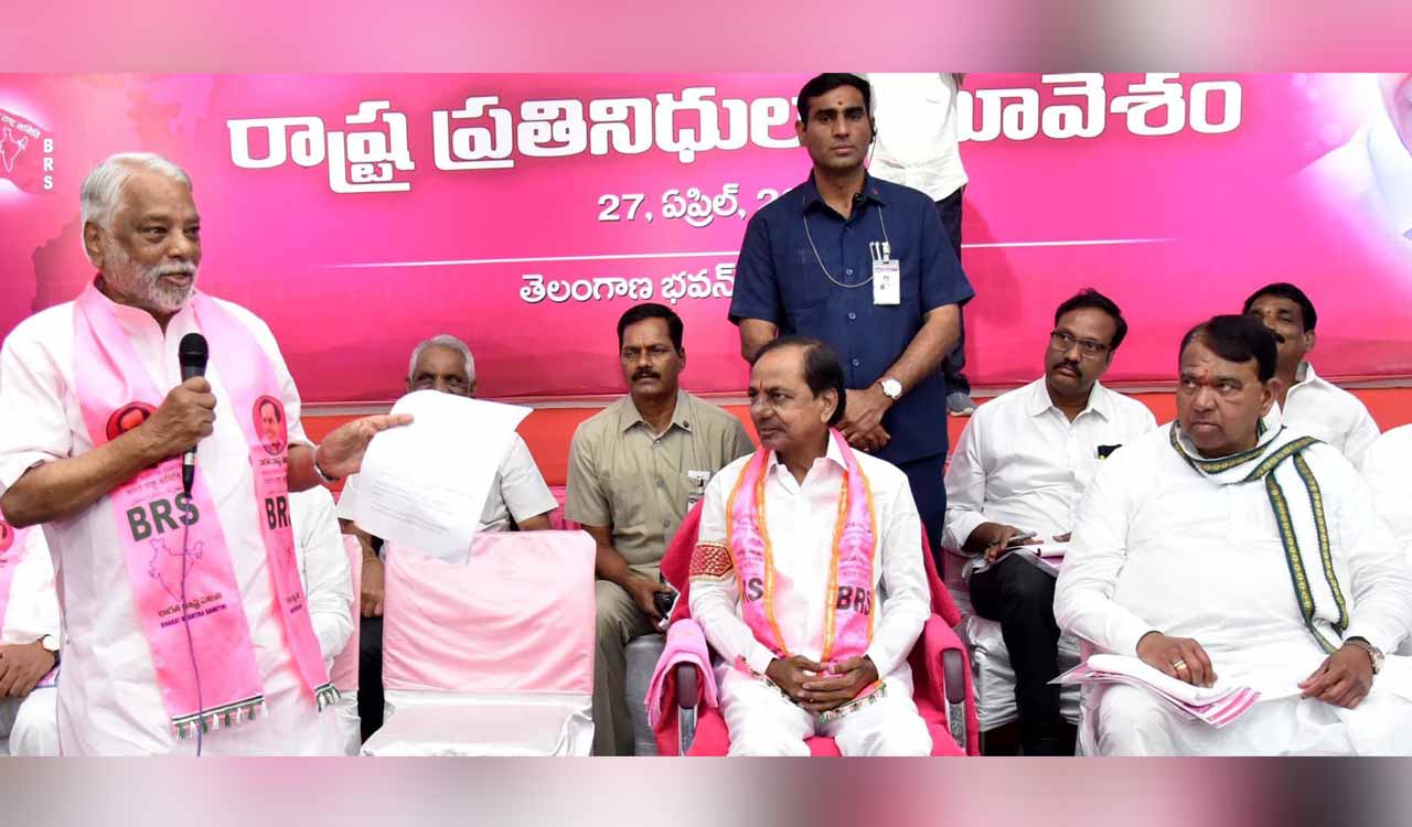 BRS Plenary: Keshava Rao stresses on need for CM KCR’s visionary ... BRS Plenary: Keshava Rao stresses on need for CM KCR’s visionary ...