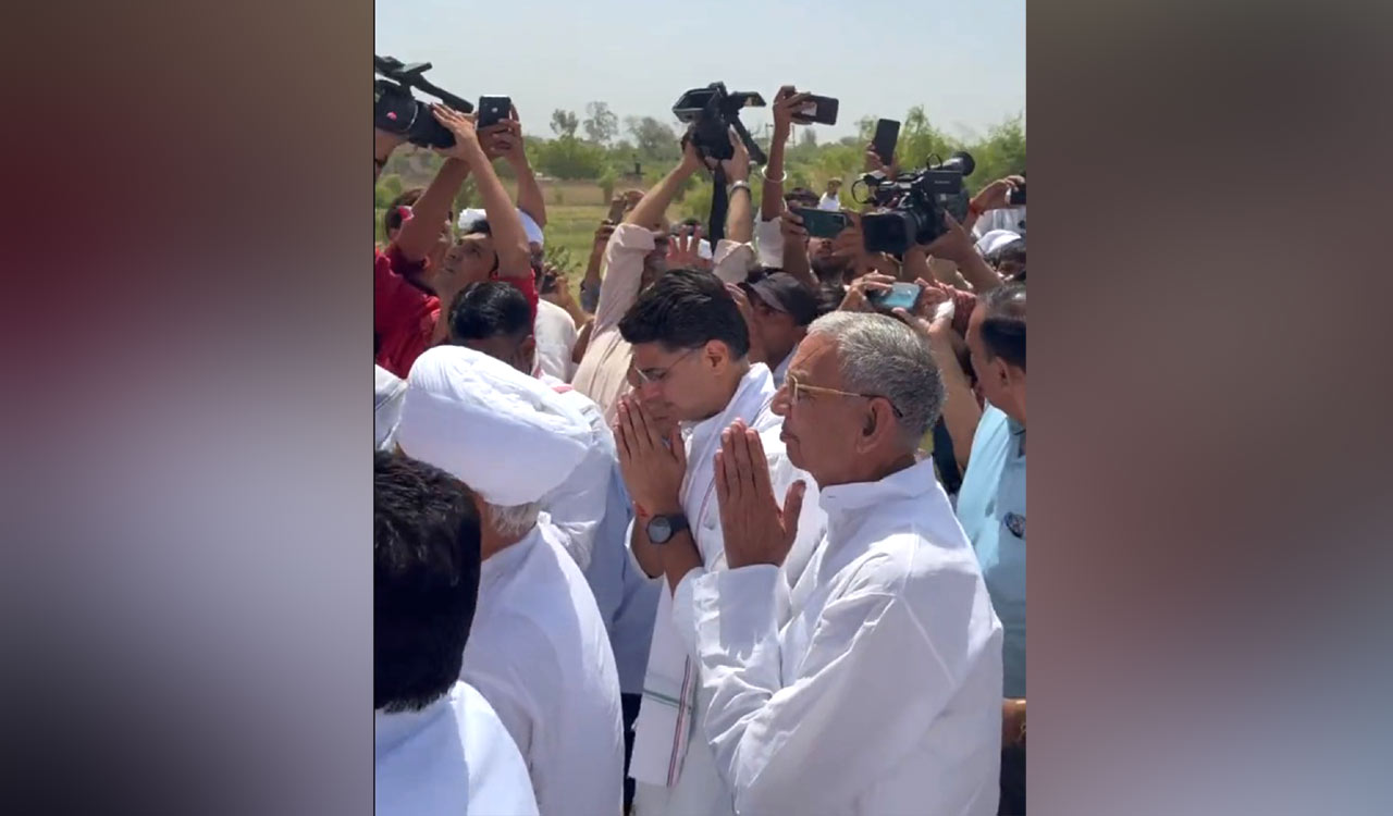 Sachin Pilot pays tribute to late father, all eyes set on Dausa event ... Sachin Pilot pays tribute to late father, all eyes set on Dausa event ...