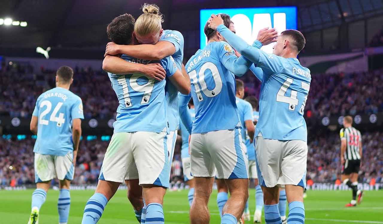 City maintains perfect record as Arsenal, Tottenham and West Ham lead ... City maintains perfect record as Arsenal, Tottenham and West Ham lead ...
