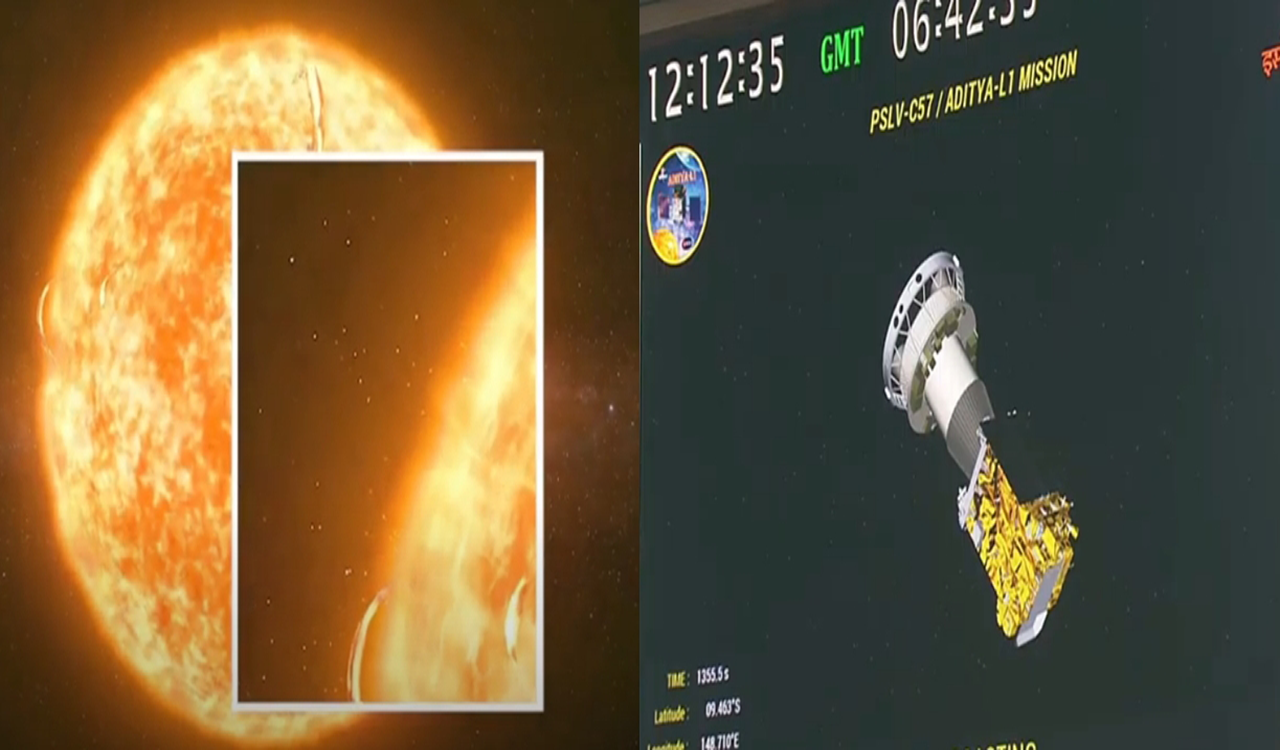 India’s solar observatory Aditya-L1 starts collecting scientific data - Telangana Today