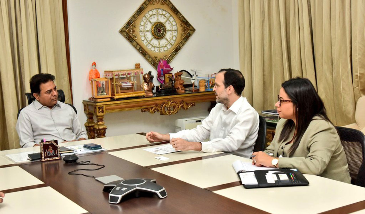 KTR meets Dominican Republic Ambassador - Telangana Today KTR meets Dominican Republic Ambassador - Telangana Today