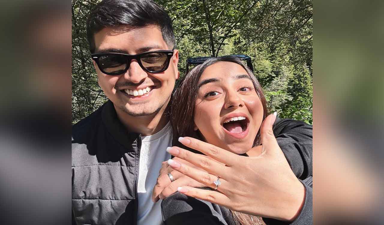 Content creator Prajakta Koli engaged to beau Vrishank Khanal-Telangana ... Content creator Prajakta Koli engaged to beau Vrishank Khanal-Telangana ...