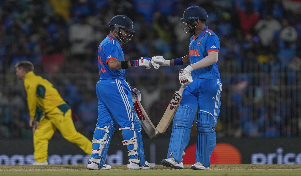 Icc World Cup India Beat Australia By Six Wickets Telangana Today