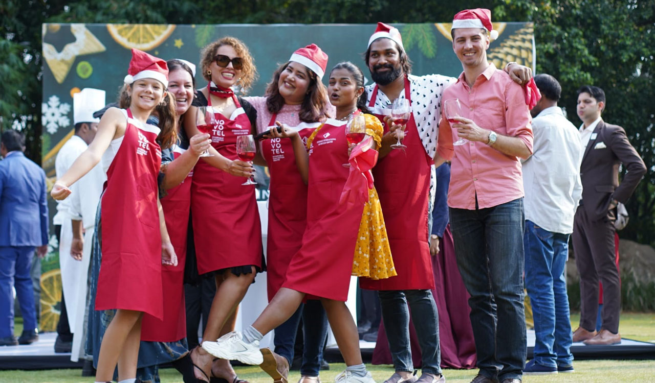 Novotel Hyderabad hosts cake mixing ceremony - Telangana Today Novotel Hyderabad hosts cake mixing ceremony - Telangana Today