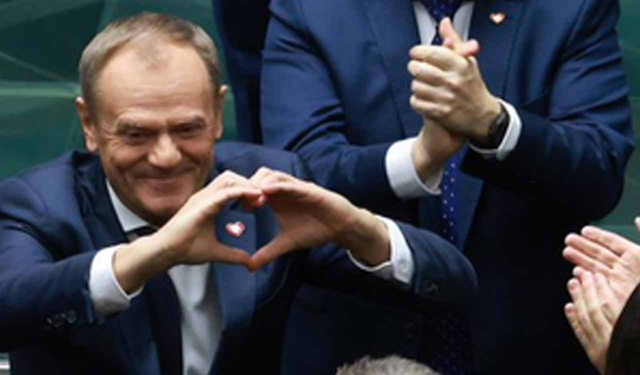 Polish Parliament elects Donald Tusk as new Prime Minister - Telangana Today