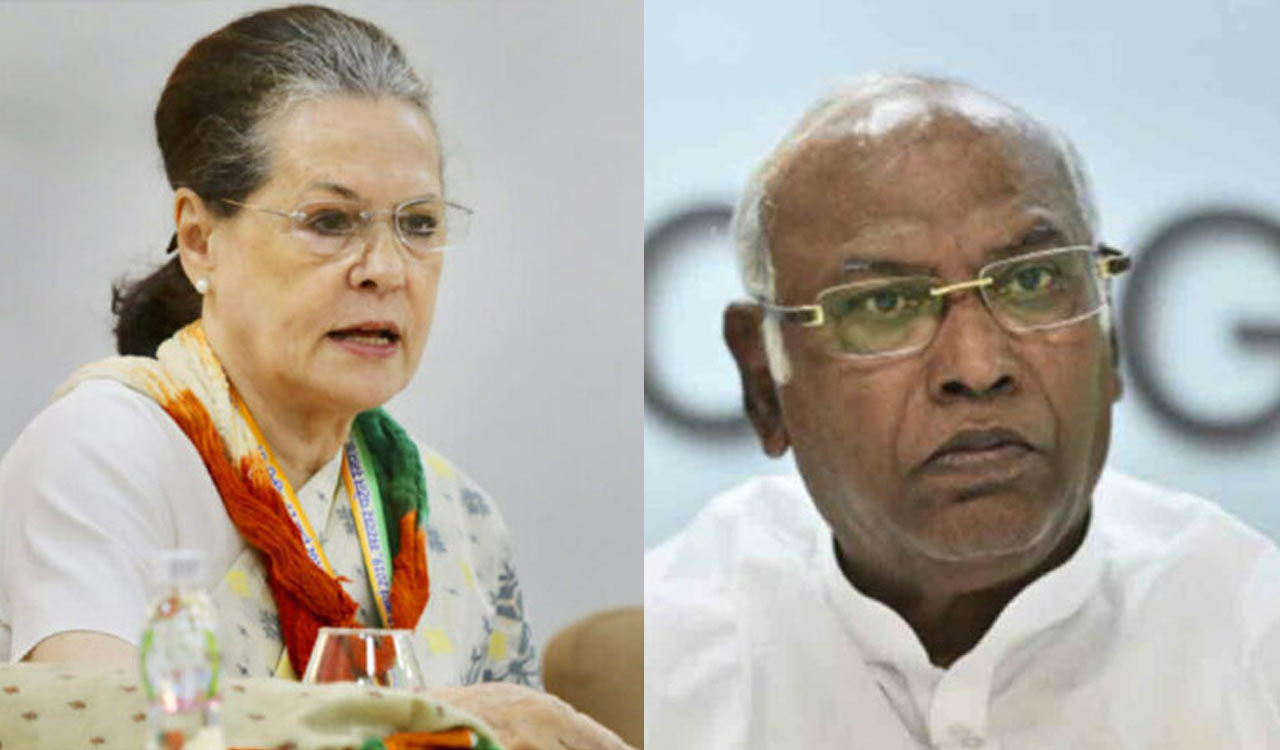 Mallikarjun Kharge, Sonia Gandhi, Adhir Ranjan decline Ram temple ... Mallikarjun Kharge, Sonia Gandhi, Adhir Ranjan decline Ram temple ...