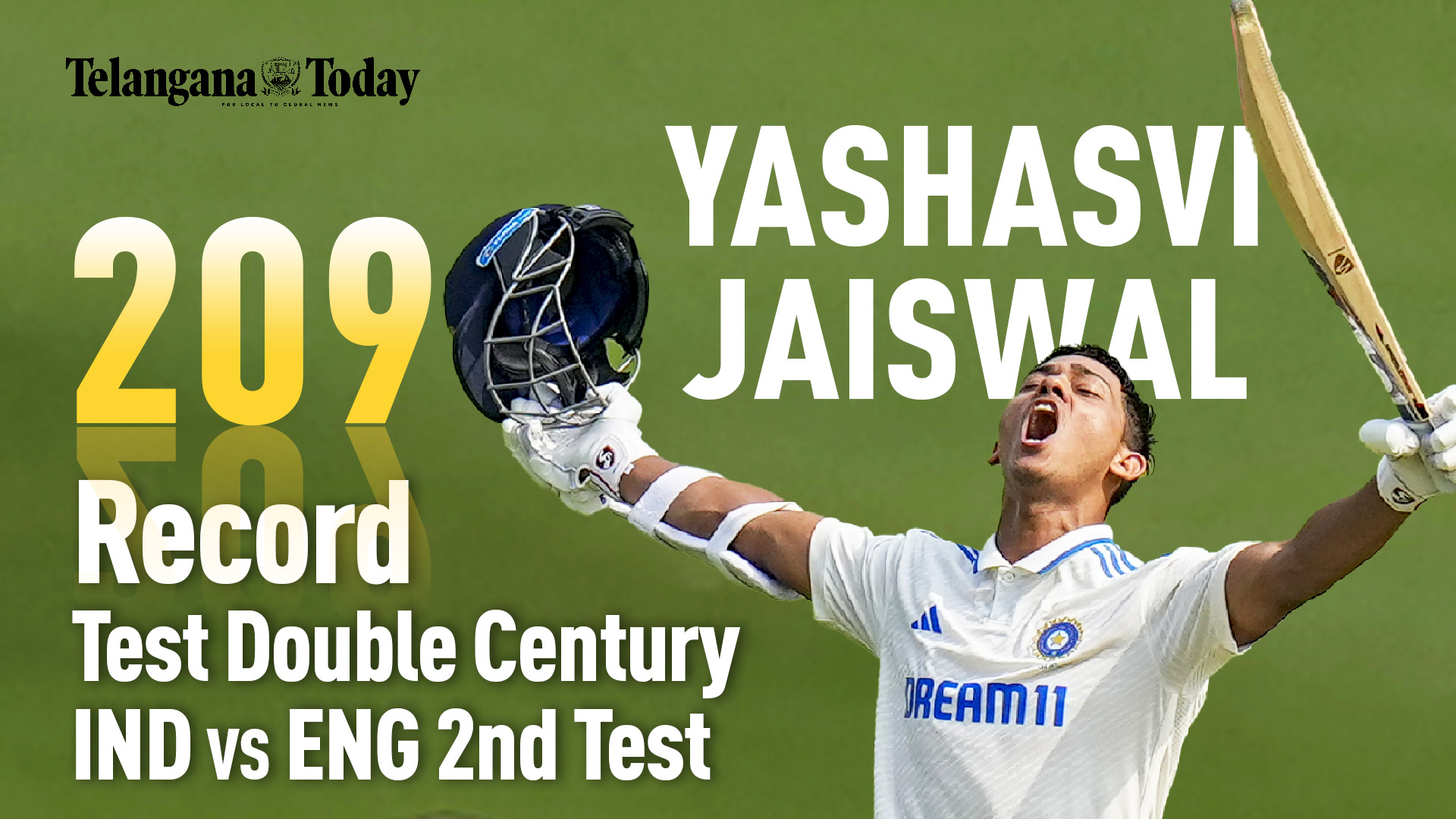 Yashasvi Jaiswal Makes Record Test Double Century India Vs England Test Match February 3