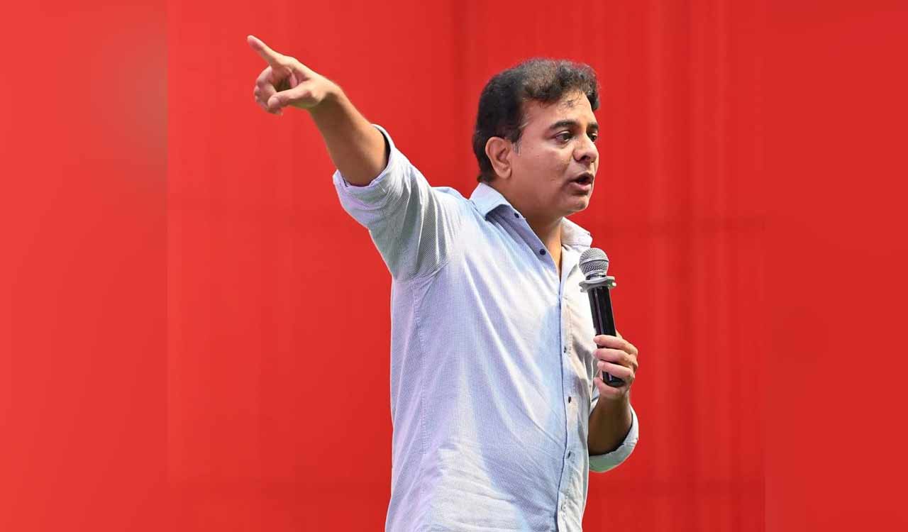Ktr Criticises Cm Revanth Reddys Attitude Towards Farmers Telangana Today