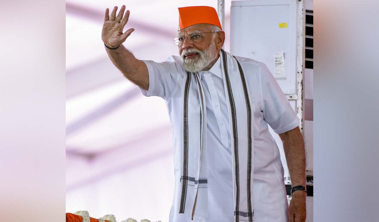 PM Modi to hold roadshow in Hyderabad-Telangana Today PM Modi to hold roadshow in Hyderabad-Telangana Today
