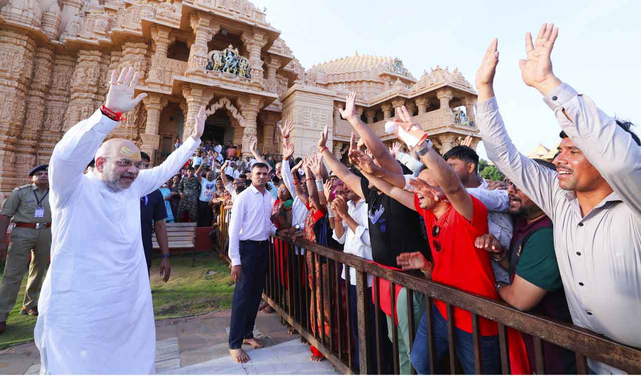 Amit Shah Gains Decisive Lead Of Over 6 Lakh Votes In Gandhinagar Lok
