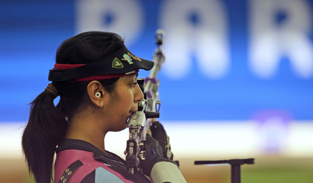 Olympics Indian Shooters Miss The Target Eliminated In Qualification Stage Telangana Today