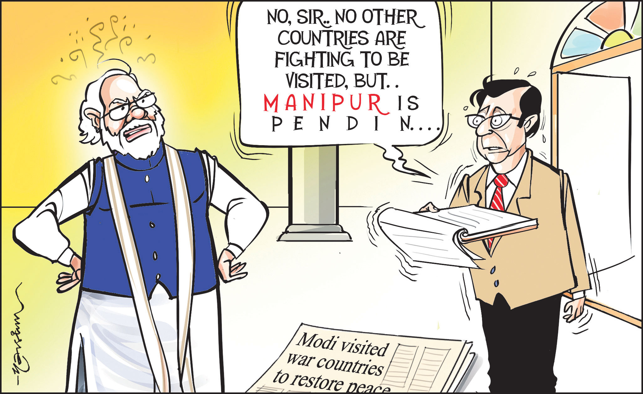 Cartoon Today on August 26 2024 Telangana Today