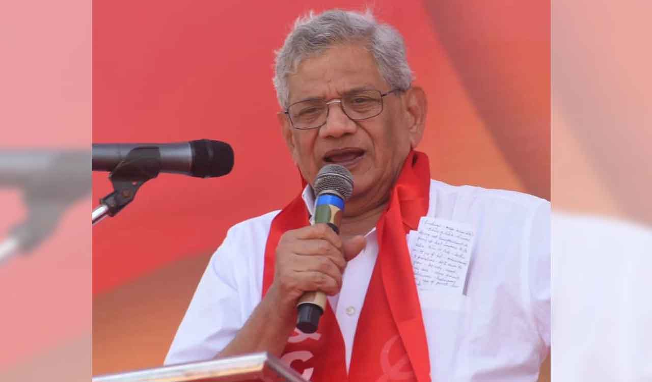 CPI-M chief Sitaram Yechury passes away-Telangana Today CPI-M chief Sitaram Yechury passes away-Telangana Today
