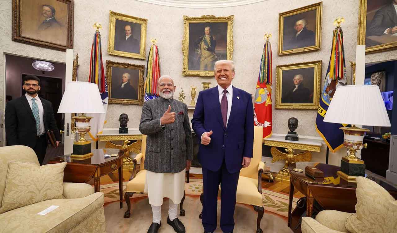 PM Modi, Donald Trump vow to move forward on India-US civil nuclear cooperation - Telangana Today