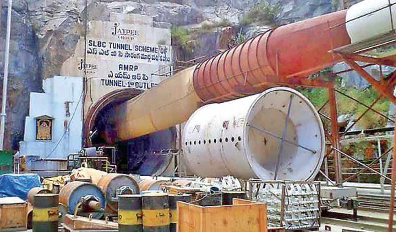 SLBC Tunnel collapse: Rescue operations underway-Telangana Today SLBC Tunnel collapse: Rescue operations underway-Telangana Today