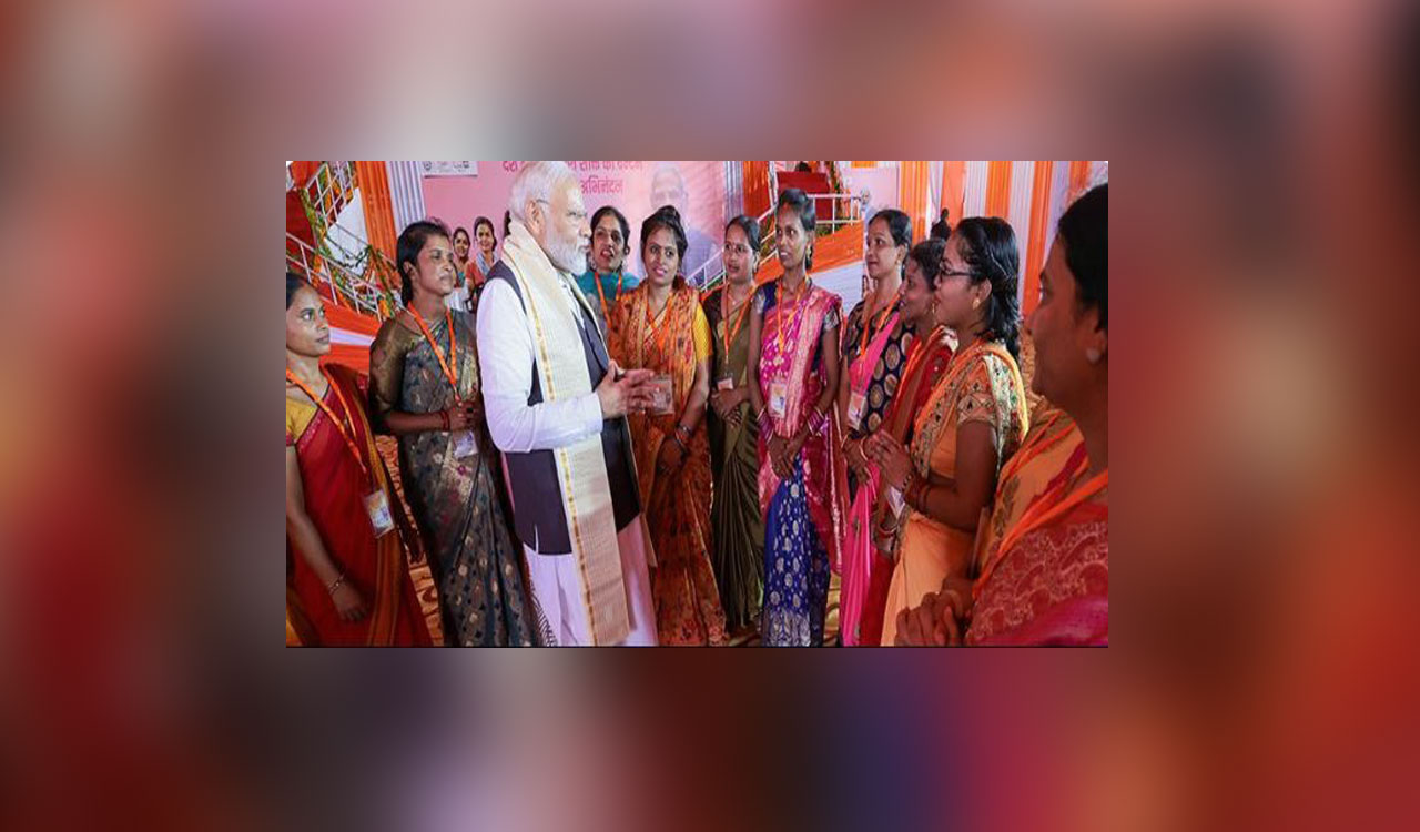 Pm Narendra Modi Wishes ‘nari Shakti On International Womens Day