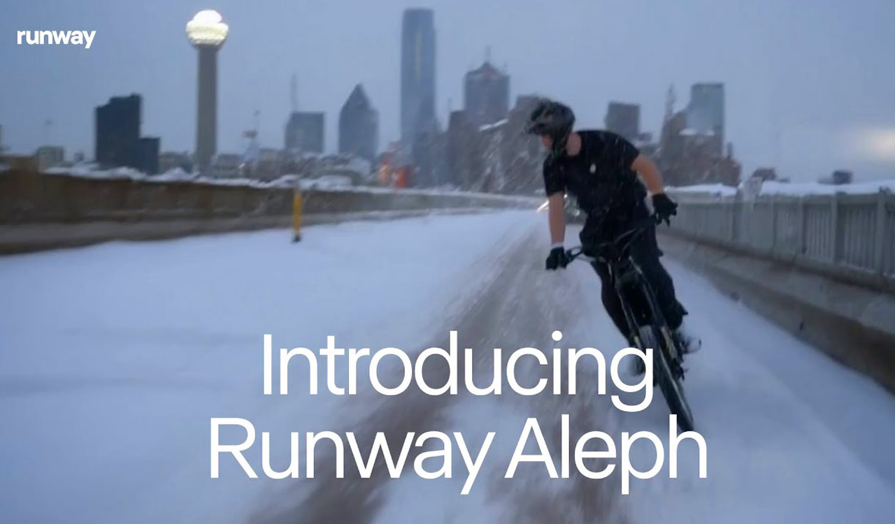 Runway launches Aleph, a breakthrough AI model for advanced video editing