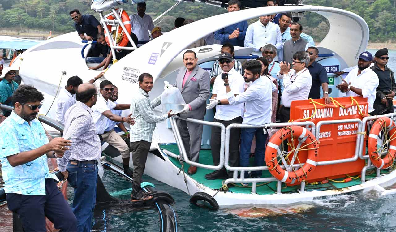India launches first open-sea marine fish farming project - Telangana Today